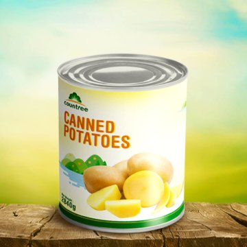 Potato in Tins